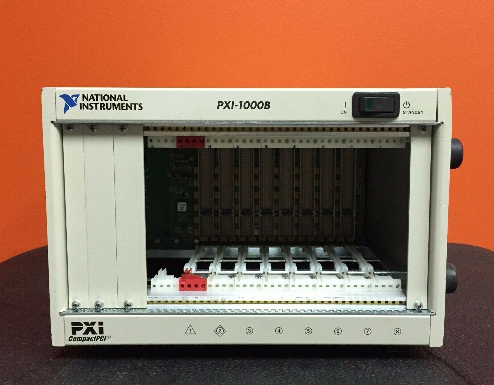 National Instruments PXI-1000B, 8 Slot, 3U, PXI / Compact PCI, PXI ...