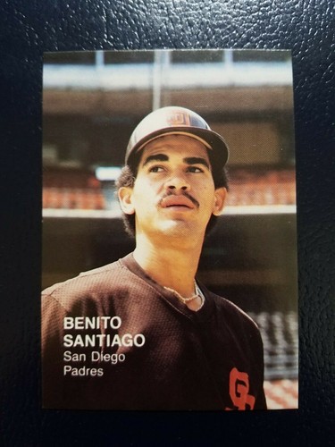 Benito Santiago San Diego Padres 1987 Rookies #30 Broder Oddball WOW | eBay