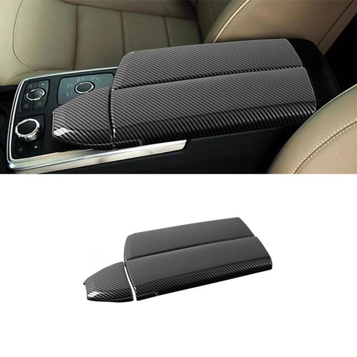 For Benz GL ML 2012-2015 ABS Carbon fiber Console Armrest Box Panel ...
