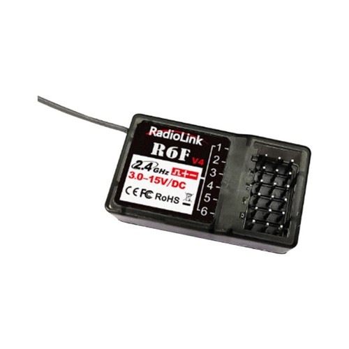 6CH FHSS R6F Receiver 3V-12V for V2/RC6GS RC4G Transmitter RC Car Boat ...