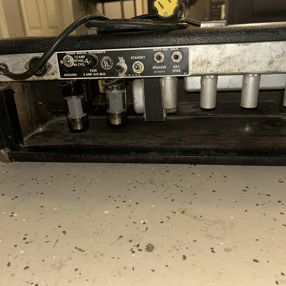 Fender Bassman Vintage Tube Amp Head AB165, | eBay