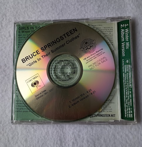 Bruce Springsteen Rare Promo CD Girls In Their Summer Clothes Single ...