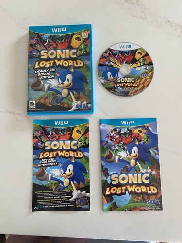 Sonic Lost World Deadly Six Nintendo Wii U | eBay