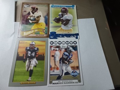 2005 Rookie Marion Barber 4 cards in lot Minnesota Golden Gophers ...