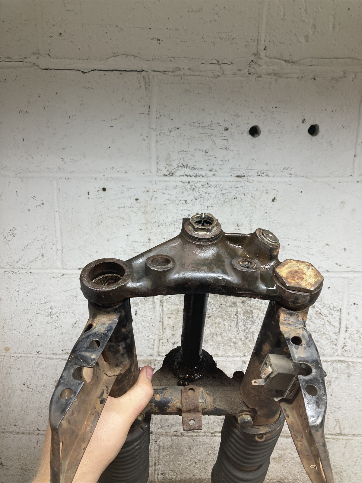 1969 Triumph T150 Trident Front End Forks Triple Trees | eBay