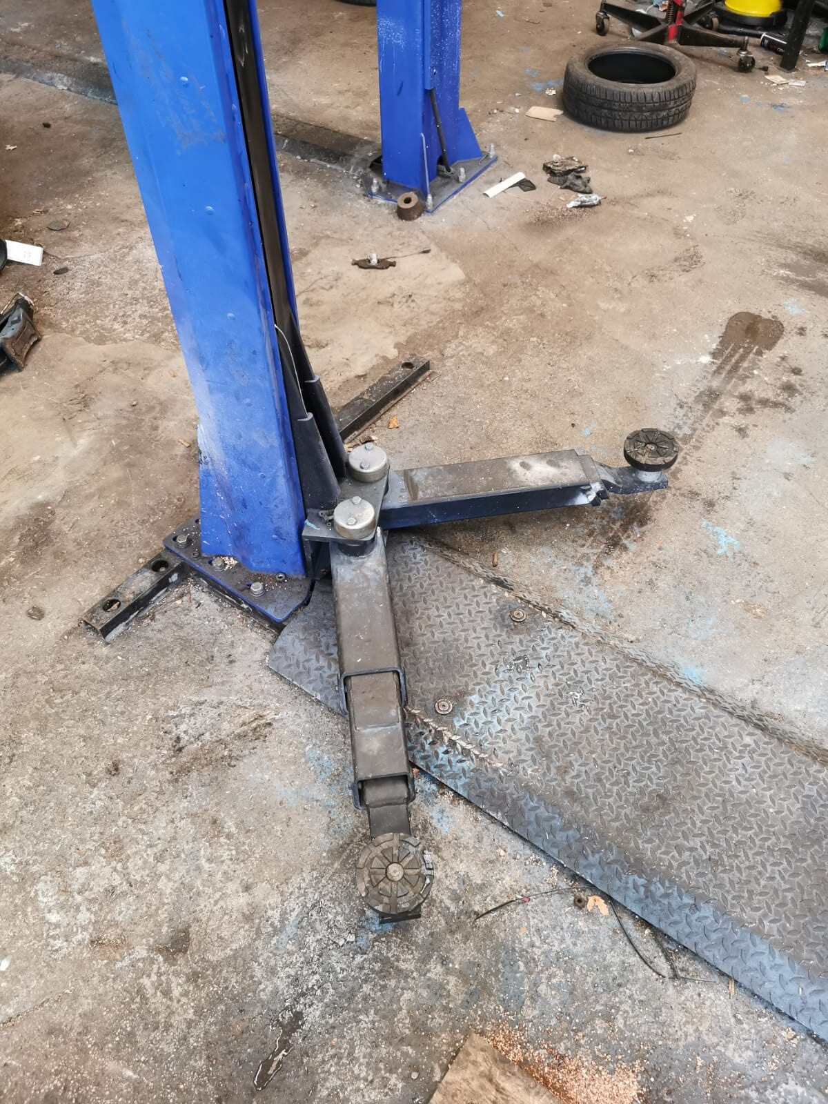 3000kg TECALEMIT 2 POST RAMP 2017 3 PHASE Azur Sf9010 With Cert Garage ...