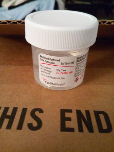 Cs/100pcs Cardinal Health Prefilled Buffered 10% Formalin 30/15mL fill ...