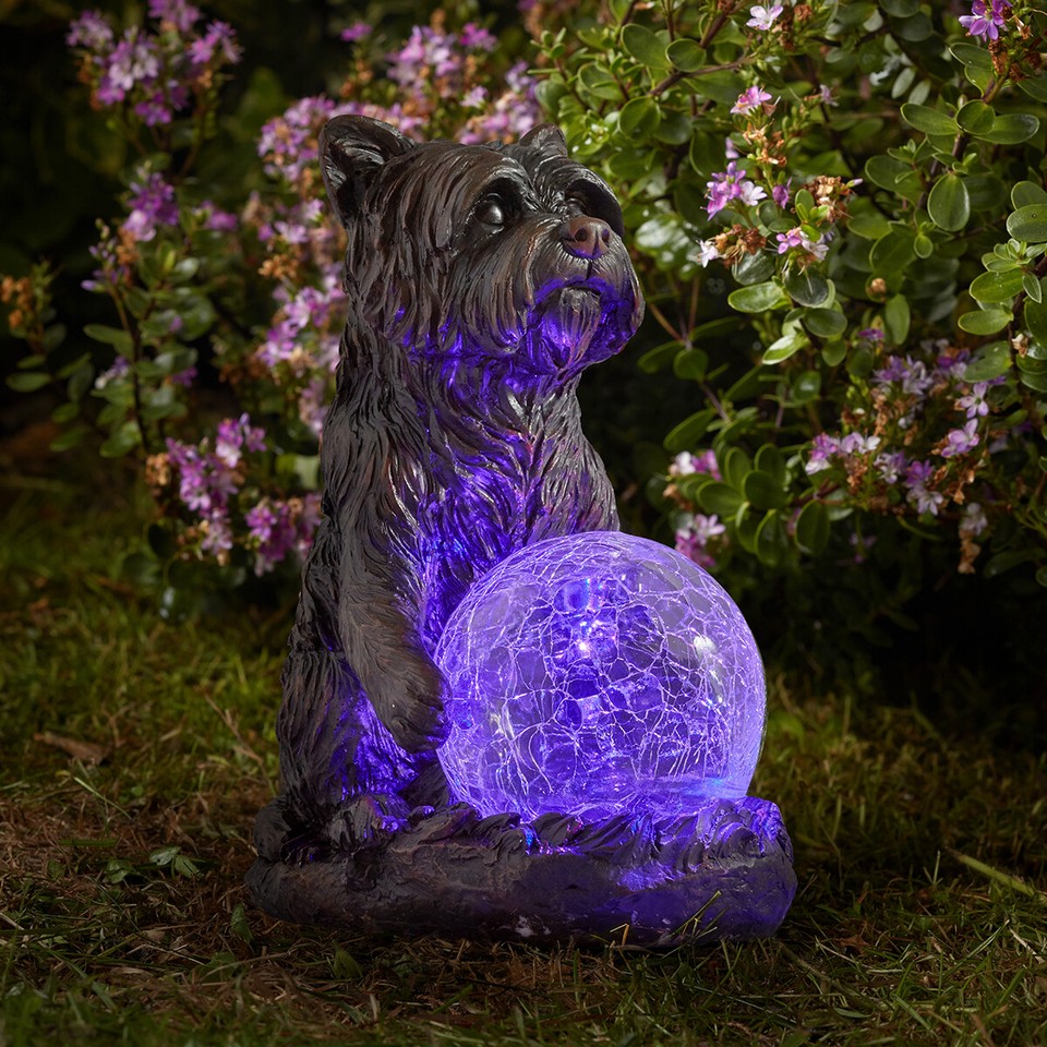 Solar Garden Novelty Animal LED Light Up Stake Path Ornament Outdoor ...