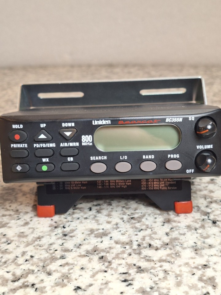 Uniden BC355N 300 Channel Mobile Base Scanner | eBay