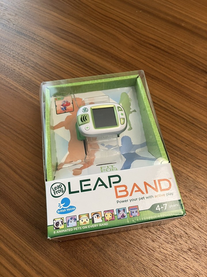 LeapFrog Leap Band Green Activity Tracker for Kids, Interactive ...