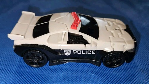 2014 TRANSFORMERS PROWL Autobot One Step Changers AOE Police Car White ...
