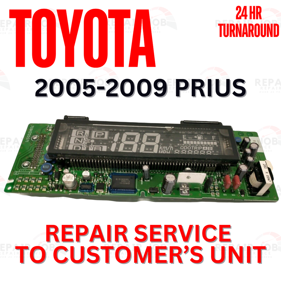 2005-2009 Prius Part Instrument Cluster Combination Meter Speedometer ...