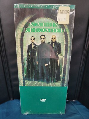 Matrix Reloaded (DVD, 2003) Widescreen Edition DVD Long Box NEW, Sealed ...