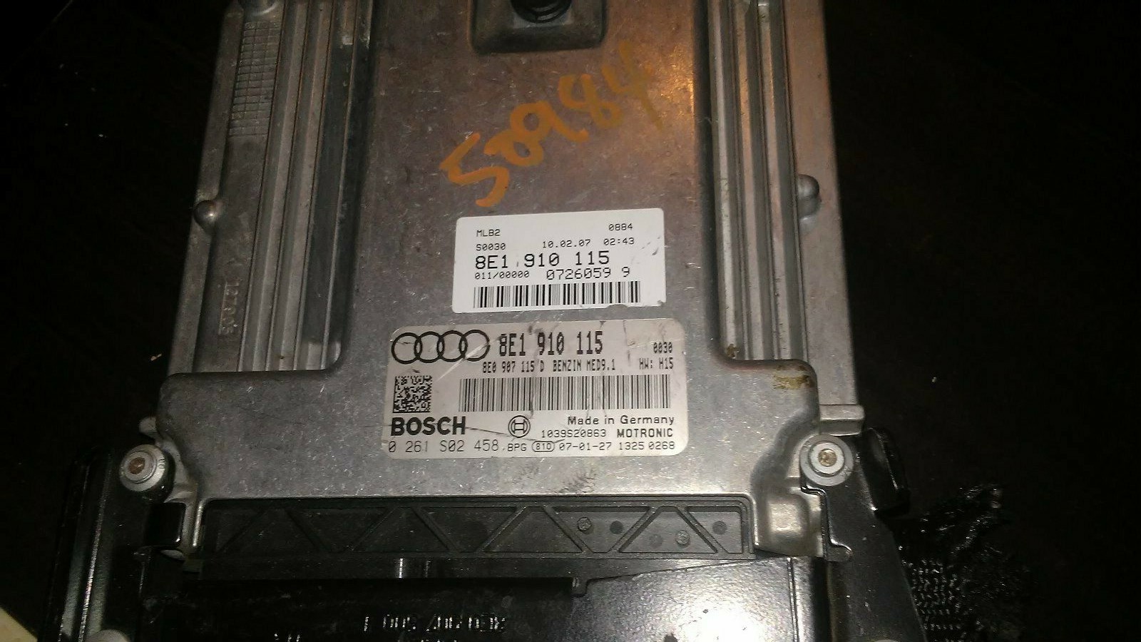 2007 AUDI A4 ECM 8E1 910 115 | eBay