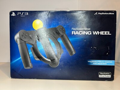 Sony PlayStation PS3 Move Racing Wheel Black | eBay