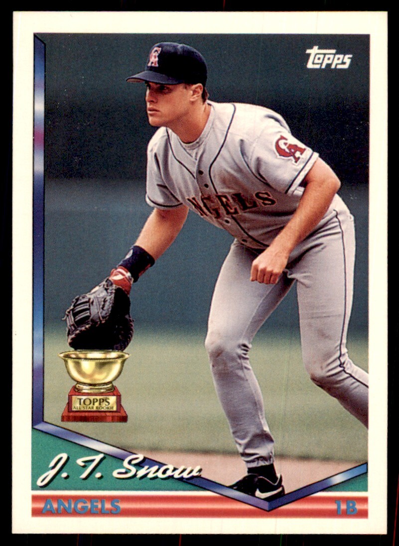 1994 Topps J.T. Snow Baseball Card #293 | eBay
