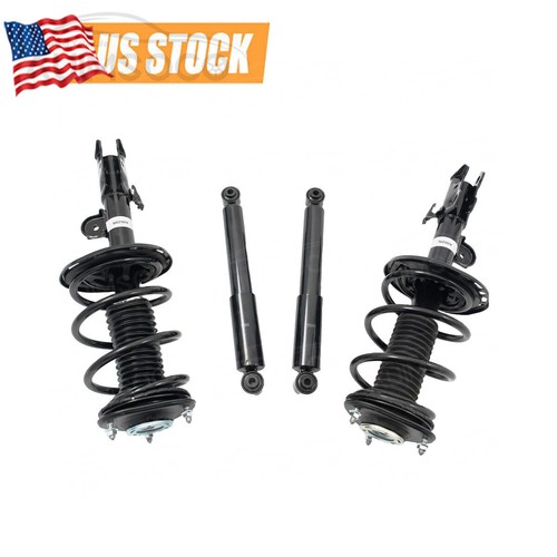 4pcs Front Rear Quick Struts Shocks Assembly For 2006-2012 Toyota RAV4 ...