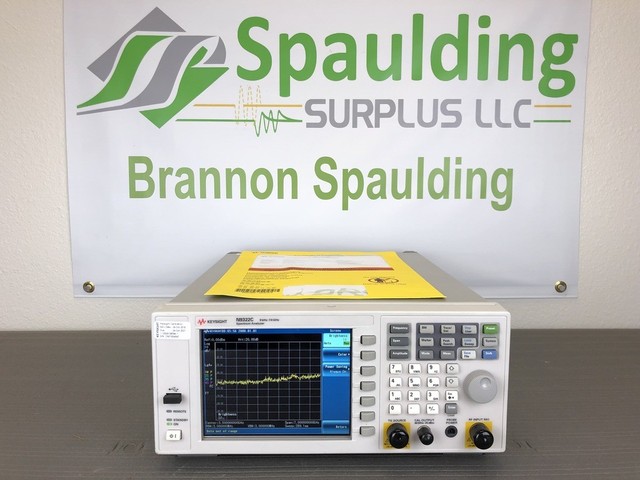 Keysight N9322C Basic Spectrum Analyzer 9 kHz to 7 GHz Opt.sec for sale ...