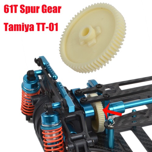 61T Spur Gear for Tamiya TT01 TT01D TT01E Chassis #51004 Upgrades | eBay