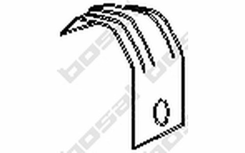 BOSAL Halter für Abgasanlage 251-158 - Mister Auto Autoteile ...