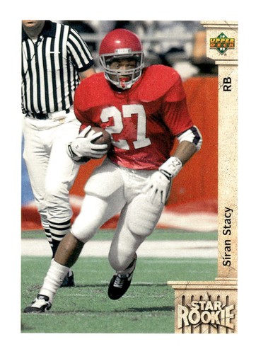 1992 Upper Deck #24 Siran Stacy Philadelphia Eagles Football Card | eBay