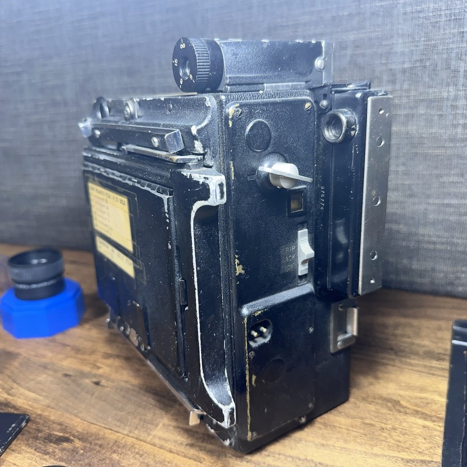 Graflex Speed Graphic 4x5 w 135mm lens Kit Large Format Press Film ...