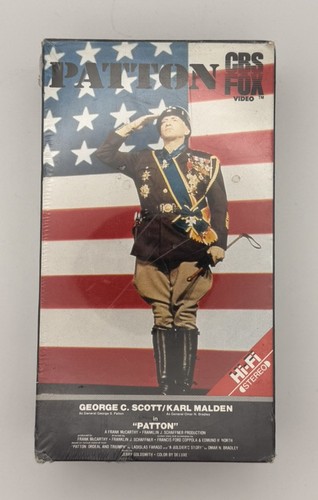 Patton (VHS, 1996, 2-Tape Set) Vintage Collector Set. George C Scott ...