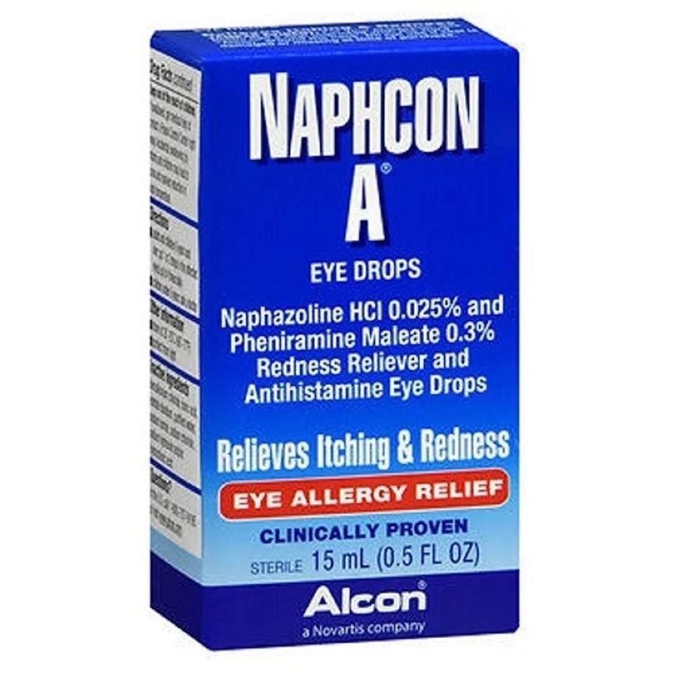 NAPHCON A Eye Drops, 15 ml (Pack of 3) | eBay