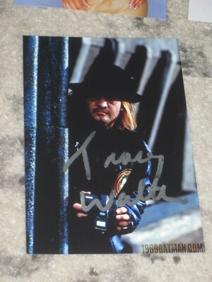 Actor TRACEY WALTER Signed 4x6 BATMAN Photo AUTOGRAPH 1D | eBay