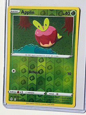 Applin 017/203 Reverse Holo Evolving Skies Pokemon TCG 2021 | eBay