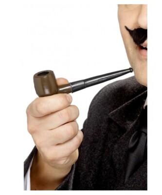 Tobacco Smoking Pipe Popeye Detective Victorian Costume Accessory | eBay