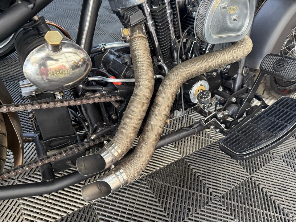 1984 Harley-Davidson 1000cc Iron Head bobber custom, electric start ...