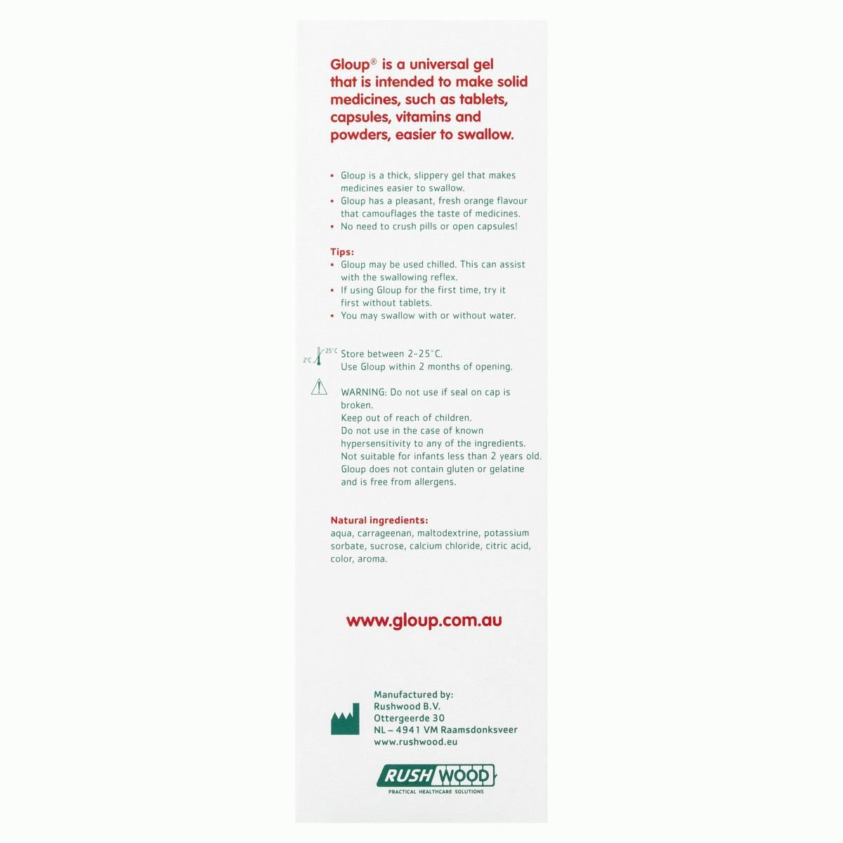 GLOUP MEDICATION LUBRICANT 500ML LUBE - GLOUP VANILLA FORTE 500ML PUMP ...