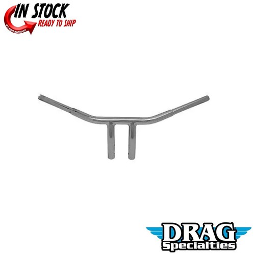 Drag Specialties 0601-4274 Chrome 1-1/4" Handlebars 8" Rise Buffalo T ...