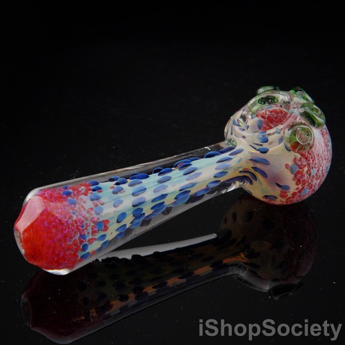 4.5" Color Changing Tobacco Smoking Pipe Thick Collectible Glass Pipes ...