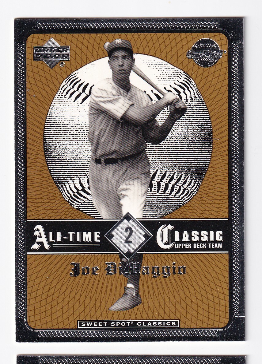 Joe DiMaggio 2002 Upper Deck All-Time Classic Card # 2 | eBay