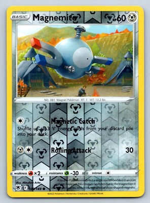 Magnemite - Reverse Holo - Astral Radiance 105/189 Pokemon TCG Card | eBay