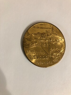 Token - Nevada Centennial Coin 36 Battle Born (1864-1964) | eBay