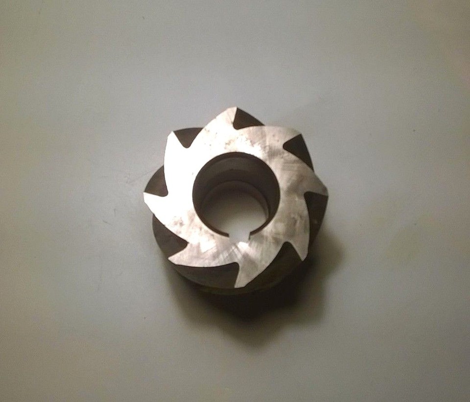 Helical Plain Milling Cutter 63x50x27mm HSS Helix Cylinderical CUTTER 8 ...