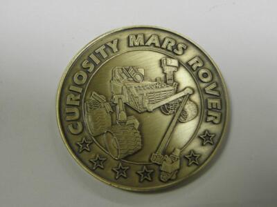 MARS CURIOSITY ROVER COMMEMORATIVE COIN SPACE EXPLORATION 2011 GOING ...