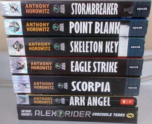 Lot of 7: ALEX RIDER Series #1-6, 8 by Anthony Horowitz | eBay