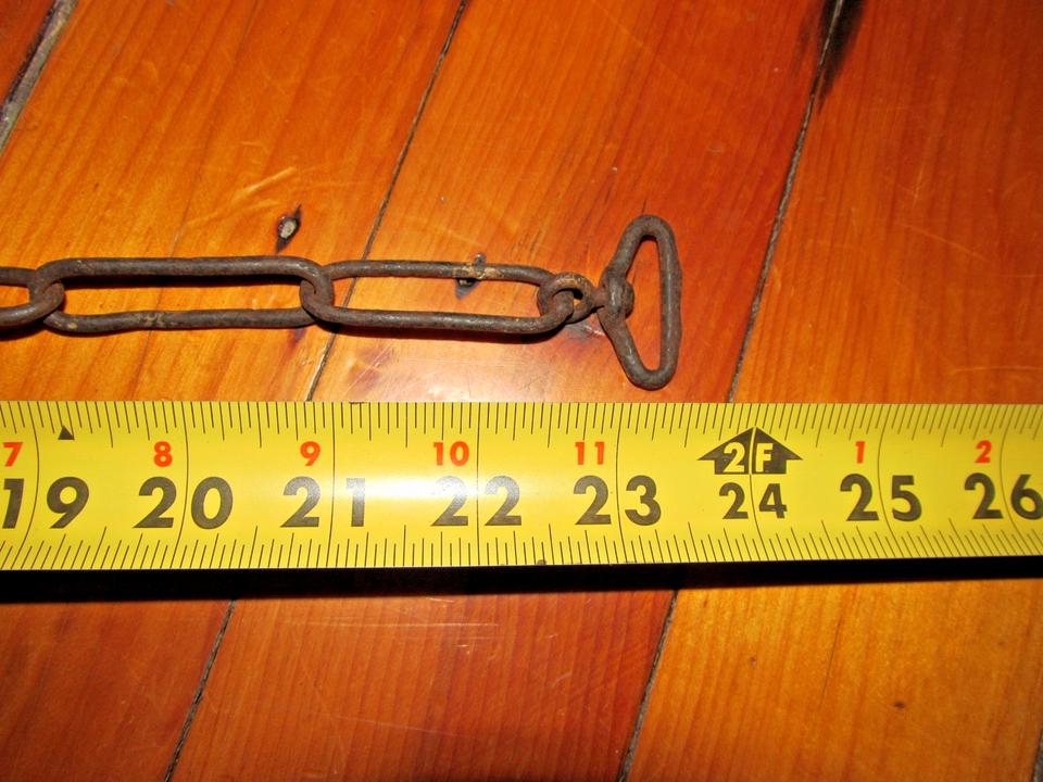 Long Link Trap Chain and Swivel | eBay