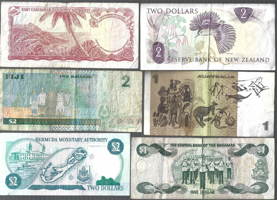 10x World Banknotes featuring Queen Elizabeth II lot #5004 | eBay