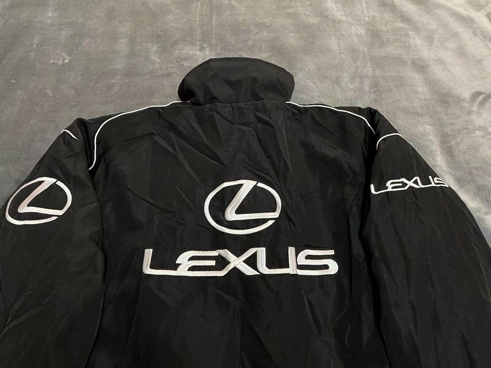 Unisex Adult Lexus Jacket Ebroidered Cotton Padded F 1 Racing Jacket | eBay