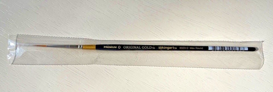 Kingart Original Gold 9000 Series Artist Paint Brushes, Assorted, High ...