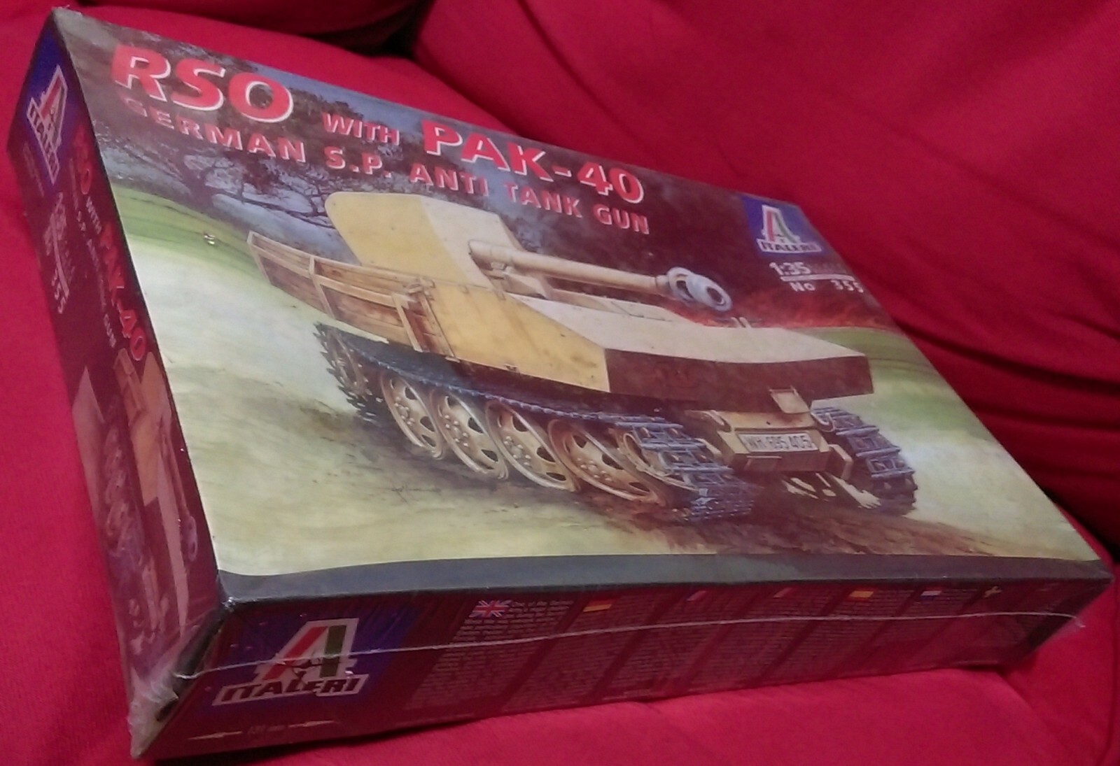 Italeri+No+355+*+1+35+RSO+With+Pak-40+German+SP+at+Gun+Plastic+Model ...