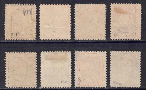 US Scott 414-421 Mix of 8, 8c-50c Franklin w/f Head Set used bx76 | eBay