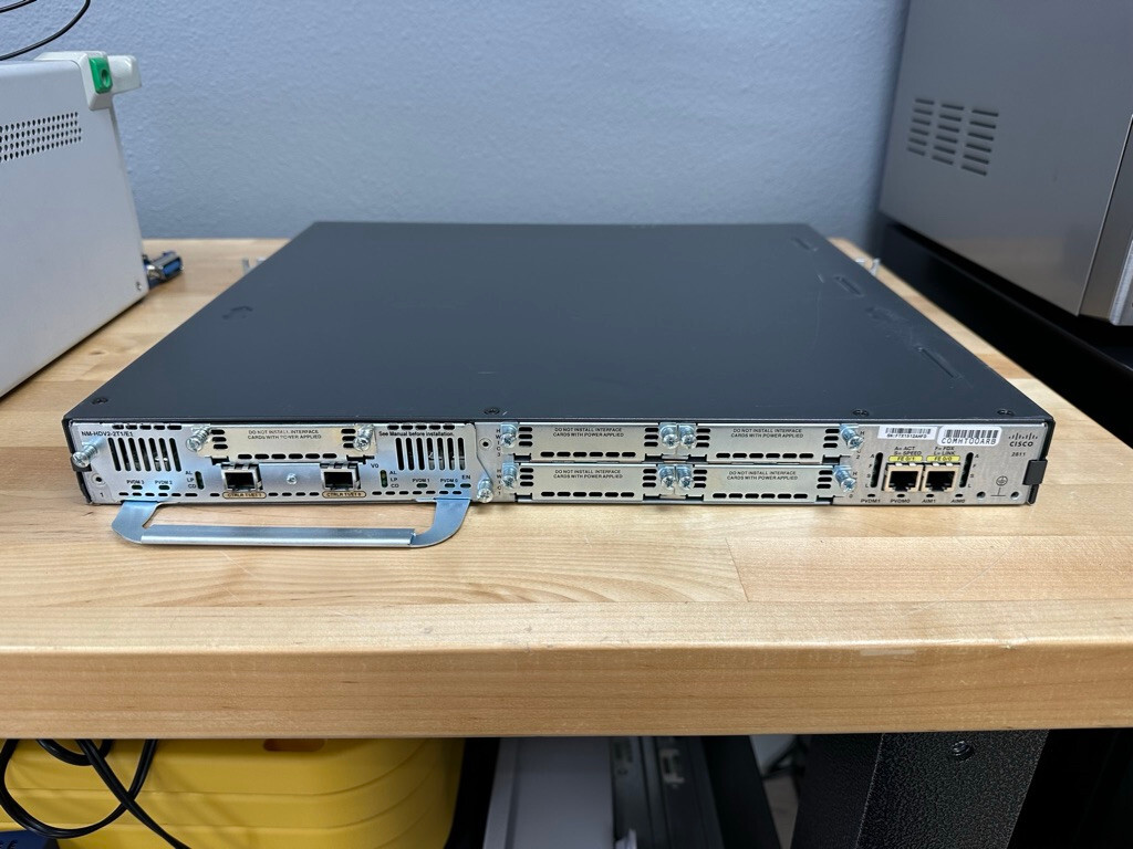 Cisco 2811 2-Port 10/100 Wireless Router (CISCO2811-DC) for sale online ...