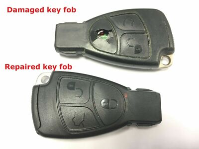 Repair service for Mercedes C Class W203 1999 - 2007 remote key fob ...