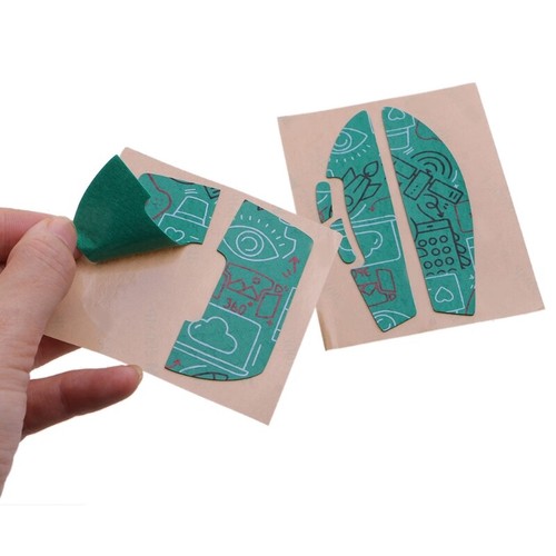 DIY Mouse Anti-Slip Elastics Refined Side Grips Sweat Resistant Tape ...